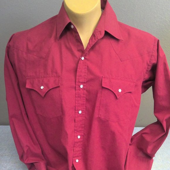 Ely Cattleman | Shirts | Vintage Ely Plains Western Pearl Snap Shirt ...